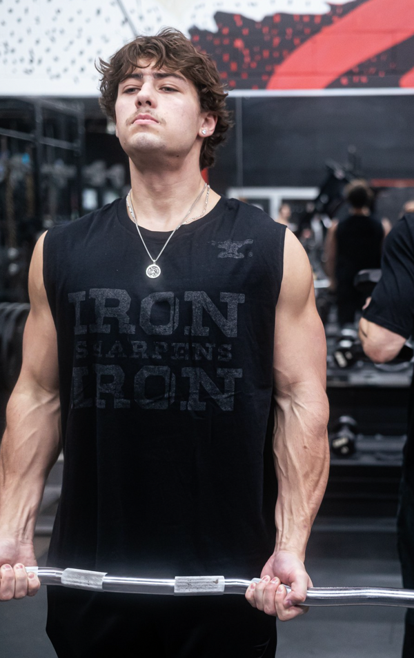 Iron Sharpens Iron Sleeveless – Brothers In Iron